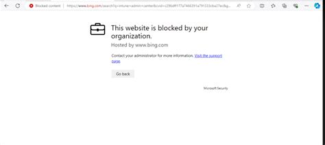 How To Resolve “this Website Is Blocked By Your Organization” Issue In