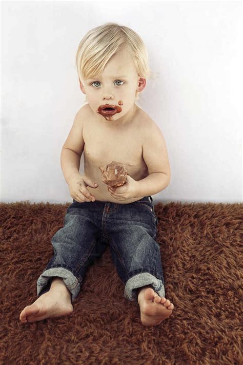 Eating Ice Cream Messy