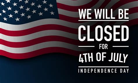 Independence Day Office Closed Village Of Marathon City