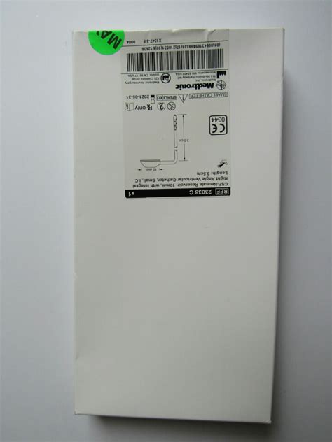 New Medtronic Ref 23038 C Csf Neonate Reservoir 10mm Wintegral Right