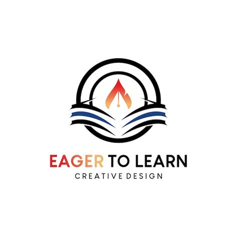 Premium Vector Educational Logo Template Design With Book Icon