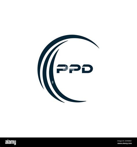 Ppd Logo P P D Design White Ppd Letter Ppd P P D Letter Logo Design