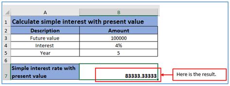 Calculate Simple Interest In Excel Easy Methods Resource