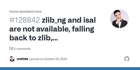 Zlibng And Isal Are Not Available Falling Back To Zlib Performance Will Be Degraded · Issue