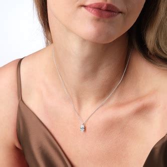 Lab Grown Diamond Necklaces Goldsmiths