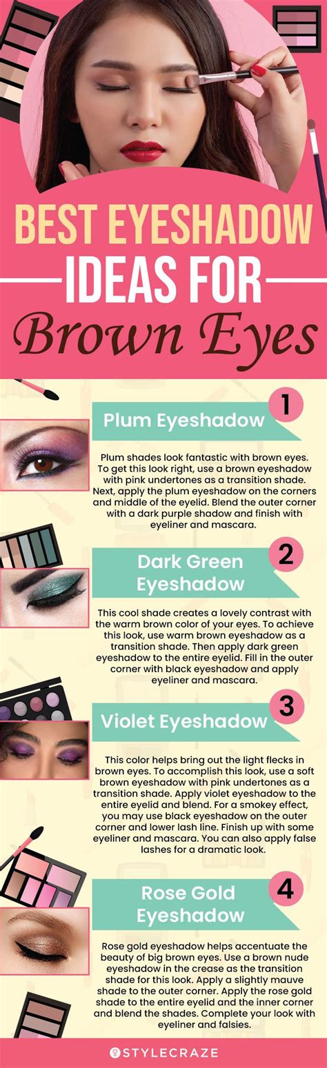 Eye Makeup For Brown Eyes Stunning Tutorials And Simple Tips