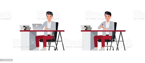 남자 세트는 회색 정장 컬러 캐릭터 벡터 디자인을 착용합니다 감정 달리기 서기 및 걷기로 다양한 행동으로 프레젠테이션 20 29세에 대한 스톡 벡터 아트 및 기타 이미지