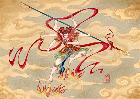 哪吒（中国古代神话传说人物）百度百科