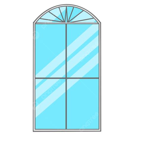 Glass Window Decorations Cartoon Window House Window Window Building