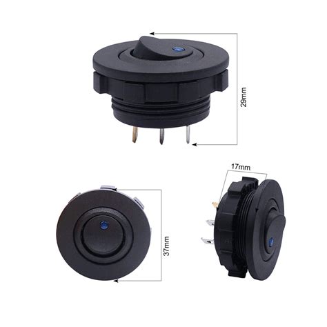 Panel Mount Switch For Campervans 12v Vanlifer Nz