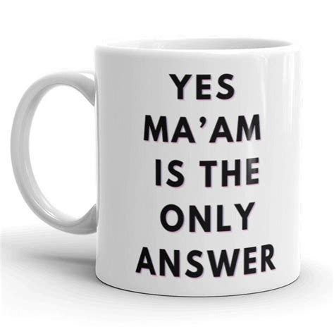 Yes Maam Etsy