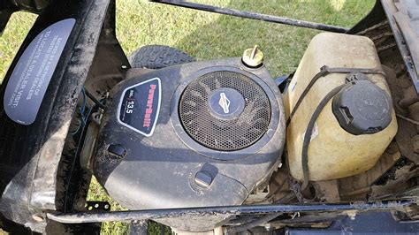 Murray 38 Inch Cut 135 Hp Riding Mower Motor Runs Good Needs Deck