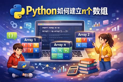 Python如何建立n个数组