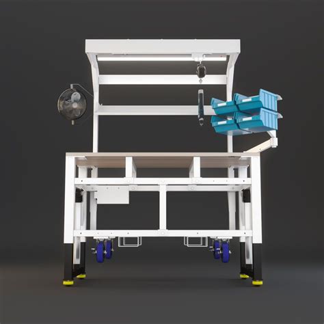 Workstations Workbench Assembly Assemblyline Manufacturing Durability Mobility Workshops