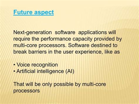 Multicore Processor Technology Pptx