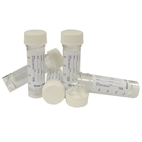 50 Urine Specimen Containers Sample Bottles 30ml Labelled Same As Nhs