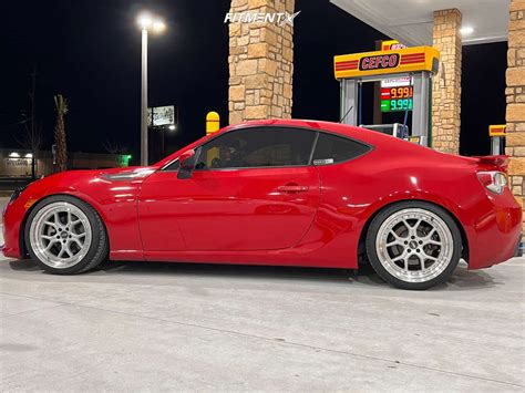 2014 Subaru Brz Limited With 18x95 Esr Cs2 And Bridgestone 245x35 On