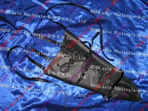 Bdsm Fatory Single Sleeve Arm Binder Laced Black Soft Arm Binder From