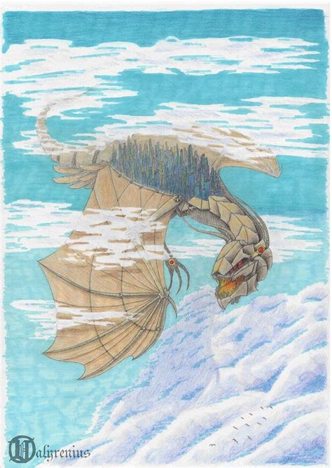 Draconius A Majestic Flying City