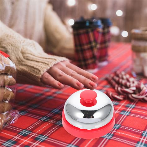 Lioobo Hotel Tell Bell Toy Hand Pressing Bell Bar Service Bell Game Bell Front Desk Office