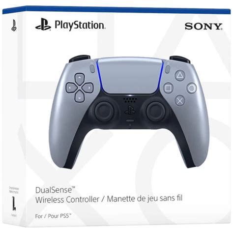 Dualsense Sterling Silver Wireless Controller Playstation 5 [sony] Pnp Games Online Store