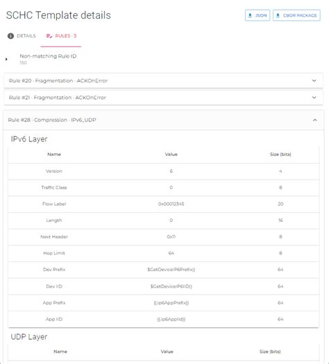 configure the schc template thingpark x schc ipcore documentation