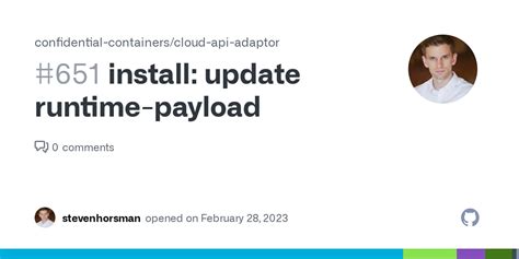 Install Update Runtime Payload Issue Confidential Containers Cloud Api Adaptor GitHub
