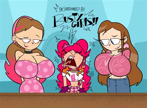 Being Surrounded By Busty Girls By Lucyalugieroishere On Deviantart
