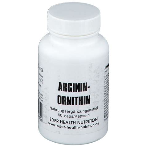 Arginin 1g Ornithin 500mg 60dbkapszula Dr Életerő