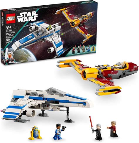 Lego Star Wars Ahsoka New Republic E Wing Vs Shin Hatis Starfighter 75364 Star