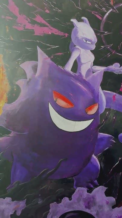 Needed A Distraction From Buying Cards Lol Pokemon Art Tcg Mewtwo