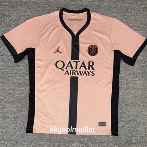 Maillot Psg 2024 2025 Third Rose Kkgool Maillot