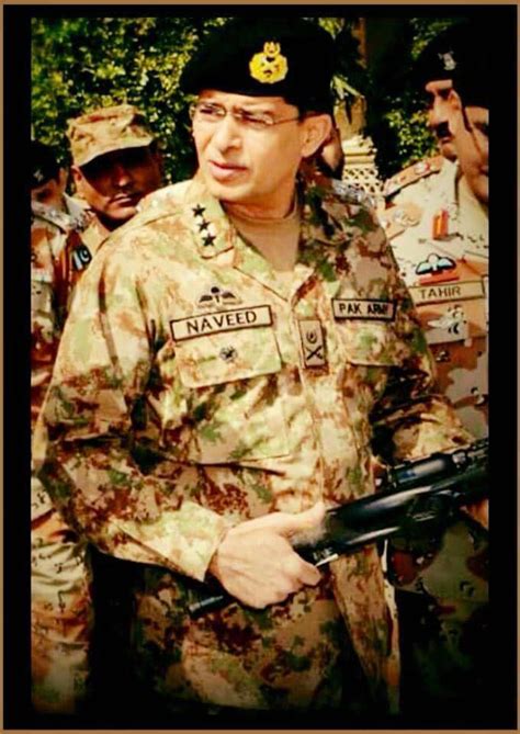 Lt Gen Naveed Mukhtar Dg Isi Defenders Of Pakistan