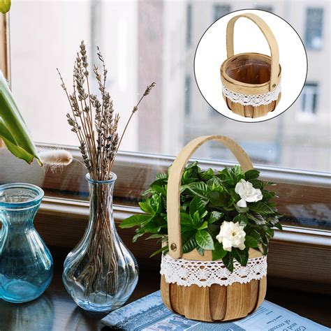 Homemaxs 1pack Bamboo Candy Basket Designed For Holding Candies At