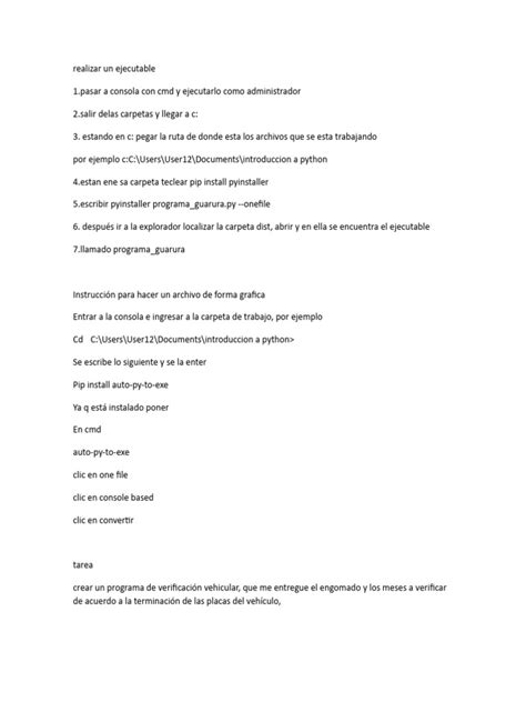 Como Realizar Un Archivo Ejecutable Pdf