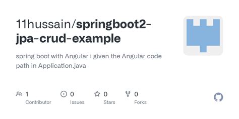 GitHub Hussain Springboot Jpa Crud Example Spring Boot With Angular I Given The Angular