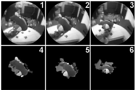 object exploration and corresponding segmentation 1 3 and 4 6