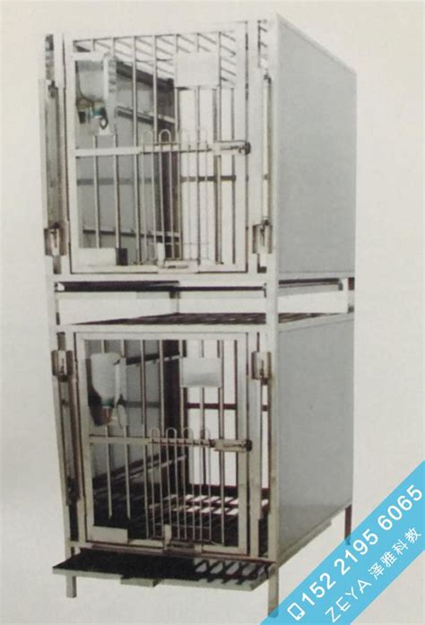 不锈钢双层猴笼 实验笼具 实验设备耗材 泽雅科教