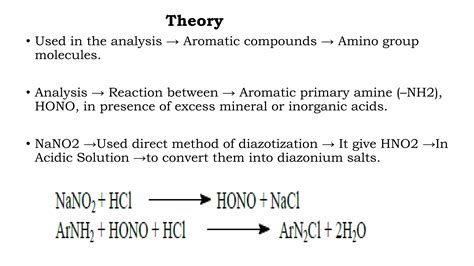Diazotization Reactionpptx