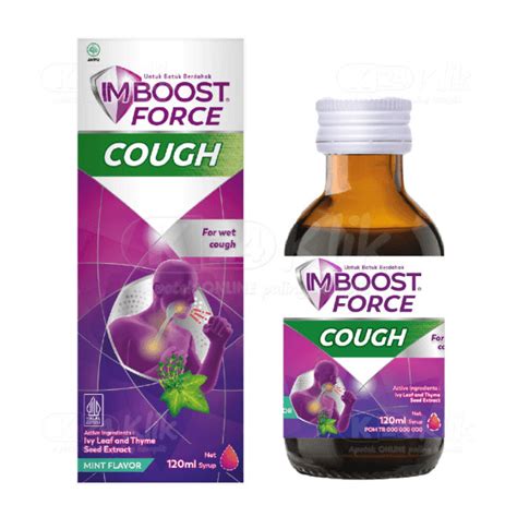 Jual Imboost Force Cough Sirup Obat Batuk Dewasa Shopee Indonesia
