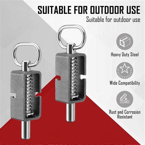 Weld On 58 Inch Spring Latch Assembly With Plain Tubetrailer Gate Latch Universal For Utility