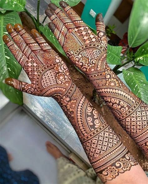 Front Full Hand Mehndi Design 63 Stylish Front Hand Simple Mehndi