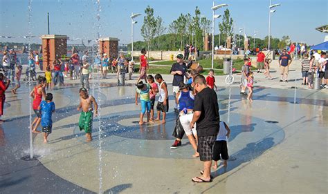 Municipal Splashpad Designs Landscape Architecture Ayres
