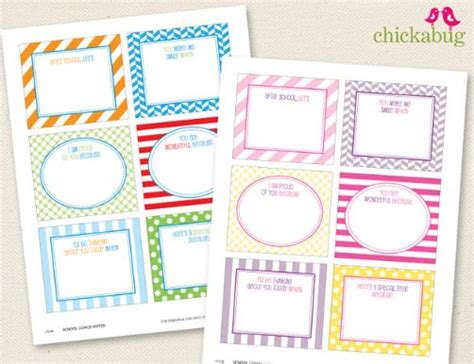 Gratis Etiquetas Con Lindos Diseños Para Las Loncheras Súper