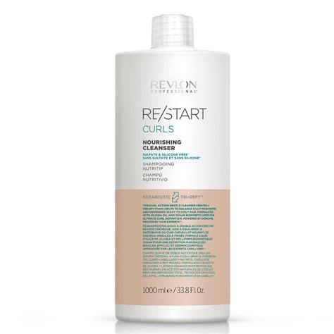 Revlon Restart Curls Moisturizing Shampoo 1000ml
