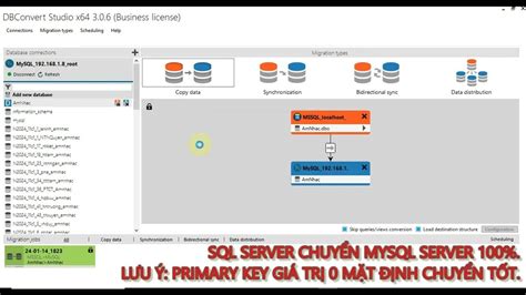 Sql Server ChuyỂn Mysql Server BẰng Dbconvert 20240114185245 Youtube