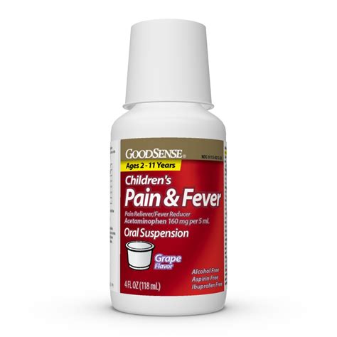 Acetaminophen Liquid Oral Suspension Perrigo 00113 0212 26 Otc