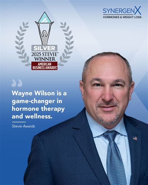 Wayne Wilson Wins Silver Stevie Award