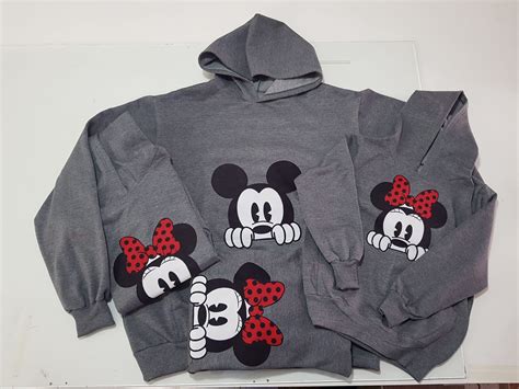 Chompa Gris Obscuro Mickey Xxl Dreamz