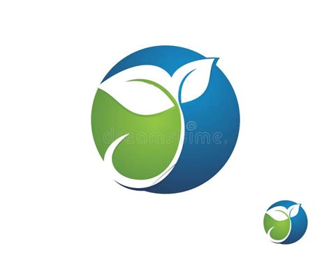 Leaf Circle Logo Template 1 Stock Vector Illustration Of Drawing Leaf Circle Logo Template 1 Stock Vector Illustration Of Drawing